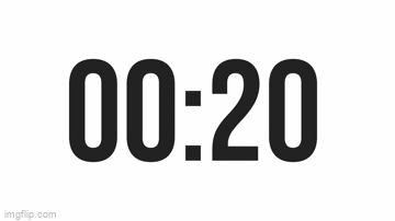 20 second countdown - Imgflip