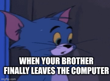 leave the computer - Imgflip