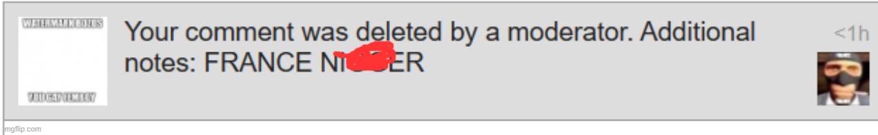 Hon hon, le n***er - Imgflip