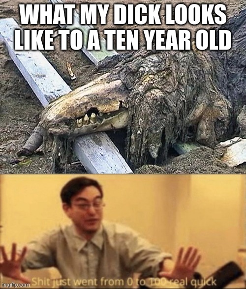 Image tagged in scp 682,shit just went from 0 to 100 real quick - Imgflip