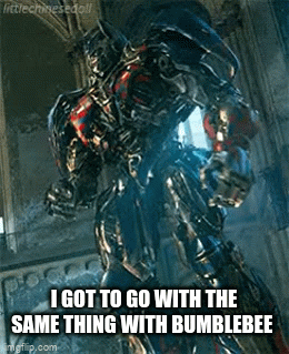 Optimus Prime cross arms - Imgflip