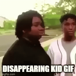 Disappearing Kid gif - Imgflip