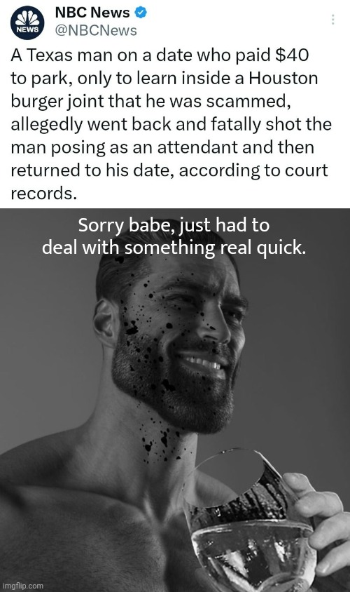 He might not ever be scammed again. - Imgflip