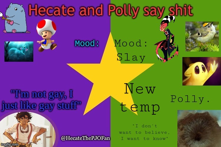 Hecate and Polly shared temp - Imgflip