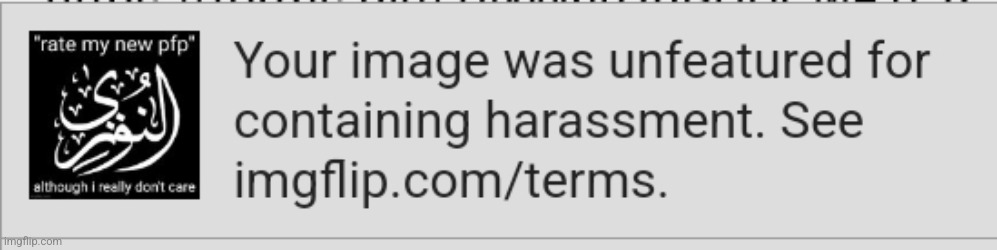 how the hell was this "harassment" - Imgflip