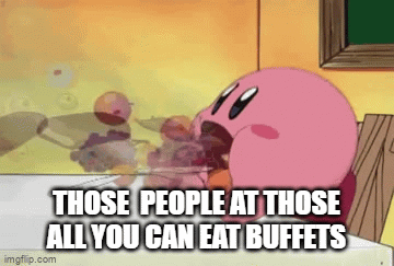 buffet man - Imgflip