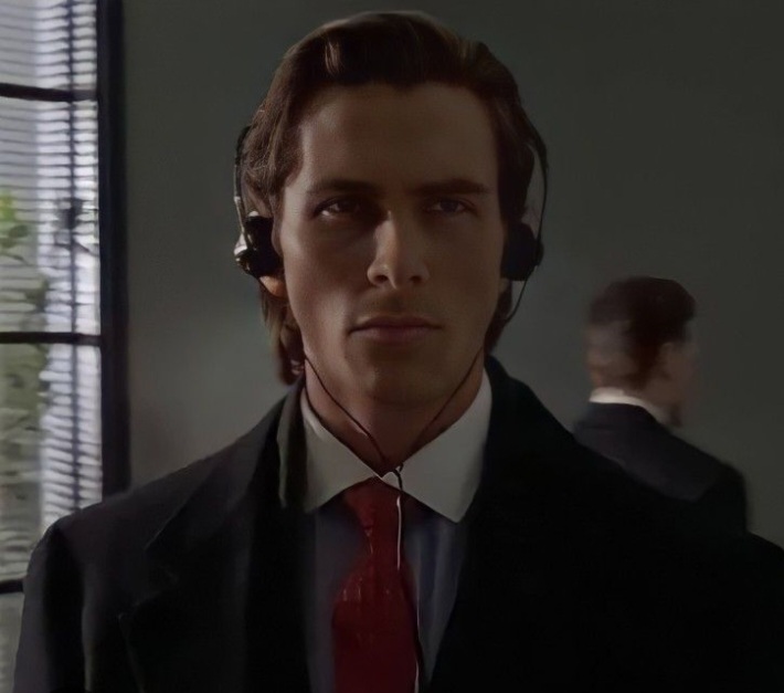 Patrick Bateman Walking Blank Template Imgflip