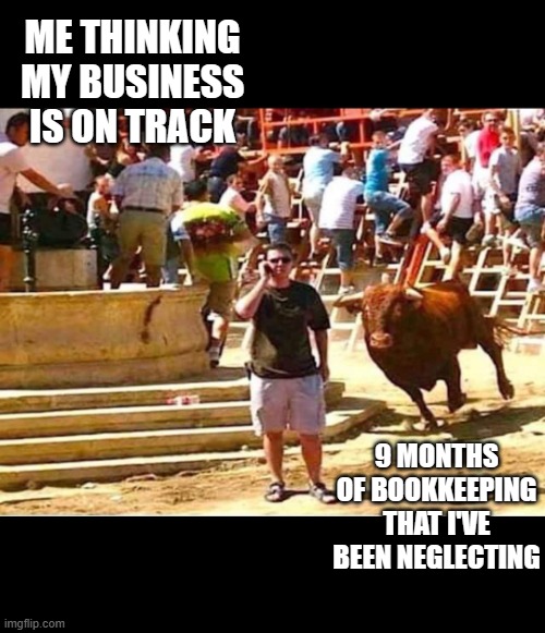 Bull Blindside - Imgflip