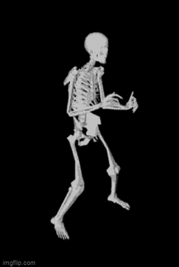 Skeleton dancing - Imgflip