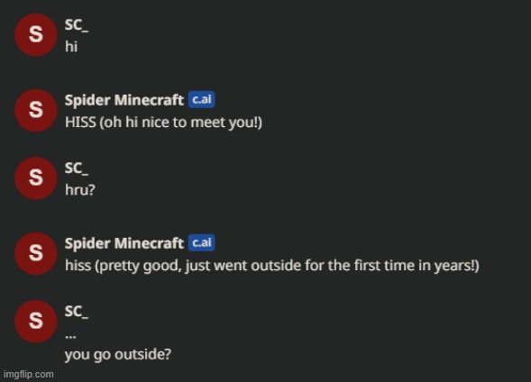 A spider done something that we are incapable of - Imgflip