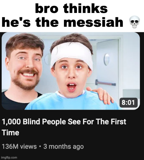 bro is not the messiah - Imgflip