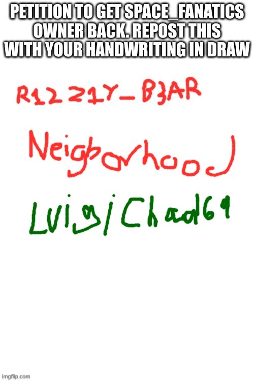 repost with handwriting in draw - Imgflip