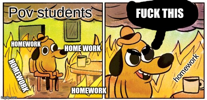 This Is Fine Meme - Imgflip