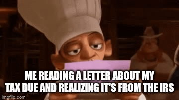 Oh no not the IRS - Imgflip