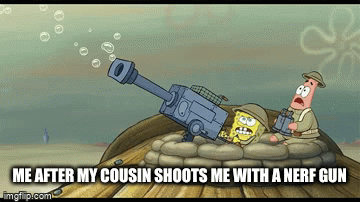 Nerf Battle - Imgflip