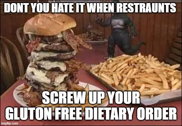 Gluten Free - Imgflip