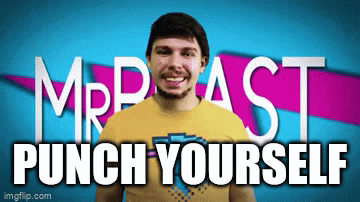 Punch yourself - Imgflip