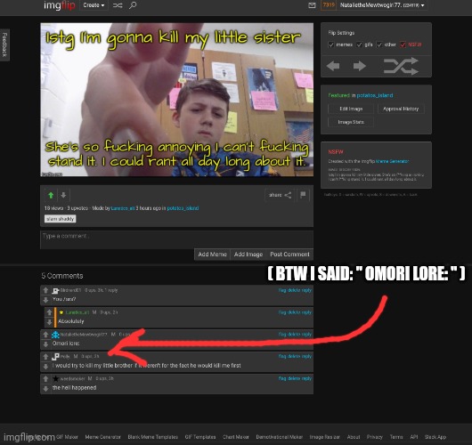 Omori lore - Imgflip