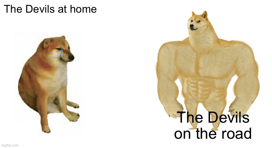 Swole Doge vs. Cheems flipped - Imgflip