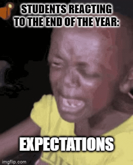 How we feel about the end of the school year? - Imgflip