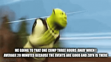Shrek running - Imgflip