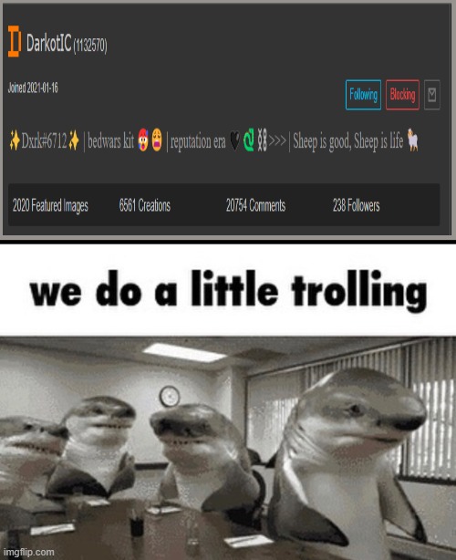 we do a little trolling - Imgflip