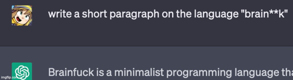 this is an issue ☠️ ask "what is brainf**k" - Imgflip