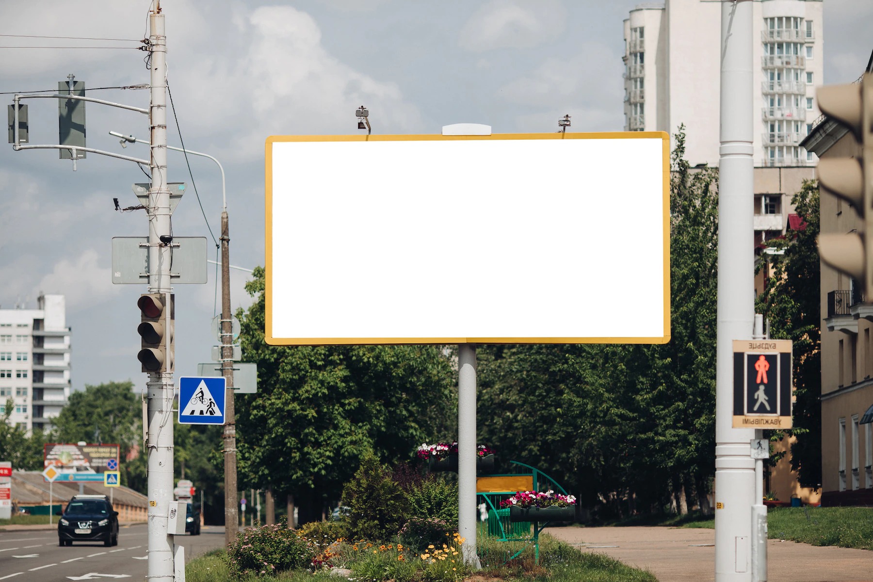 Blank Billboard Blank Template Imgflip