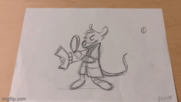The Great Mouse Detective line test - Imgflip