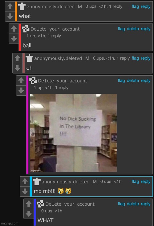 del x delted ngl - Imgflip