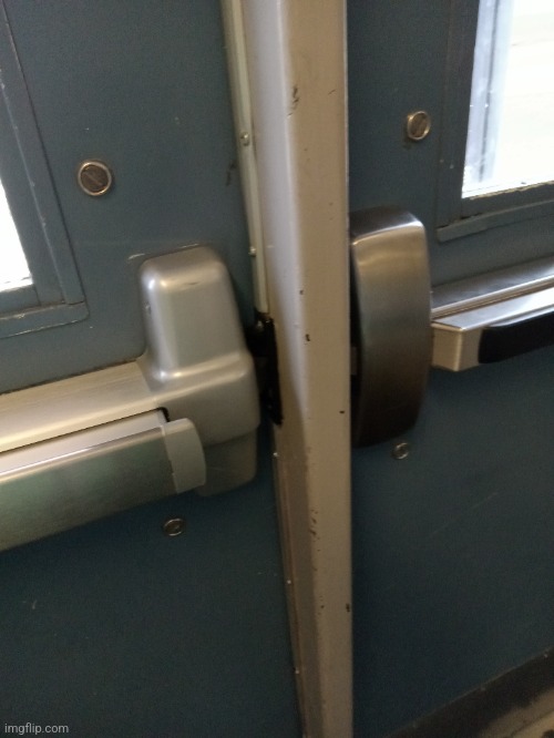 All of the doors are locked. Where do I go? - Imgflip