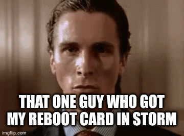 Patrick Bateman stares - Imgflip