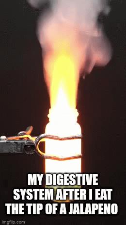 Rocket propelled indigestion - Imgflip