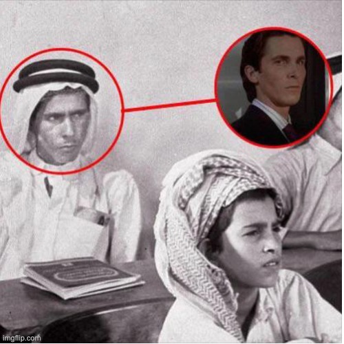 muslim bale/arabian pyscho - Imgflip