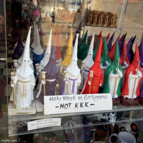 Just some harmless Spanish priests. - Imgflip