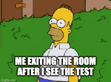 Bro it always 800x harder than the things we do in class... - Imgflip