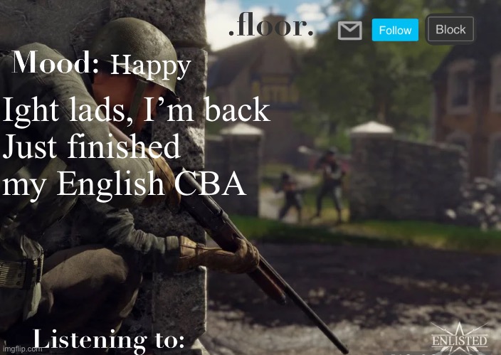 .floor. Announcement template fixed - Imgflip