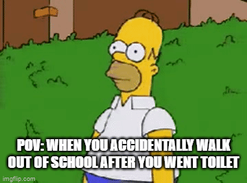 Don't question me i did it one time ONCE OK - Imgflip