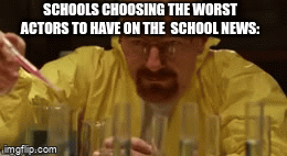 the news caster: "wow i'm sO impressed" - Imgflip