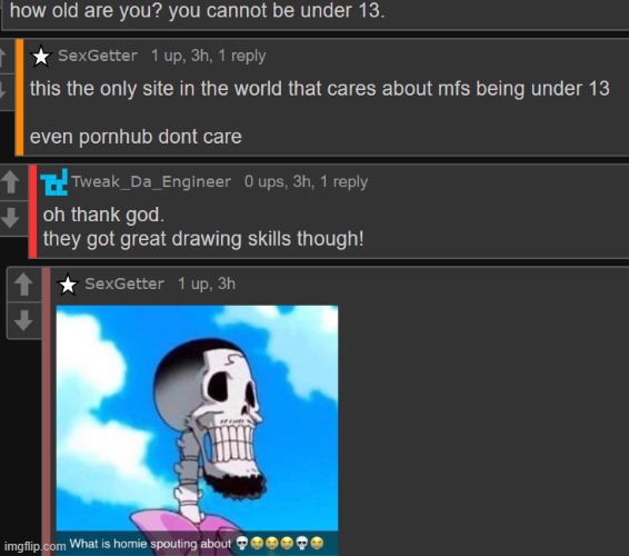 Npc reaction for Trap - Imgflip