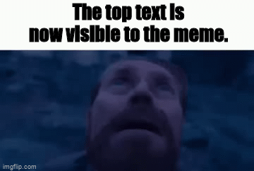 William Dafoe looking up - Imgflip