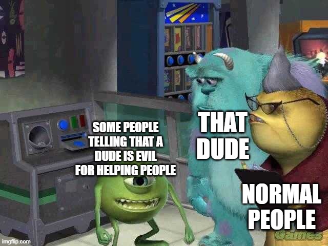 Mike wazowski trying to explain - Imgflip