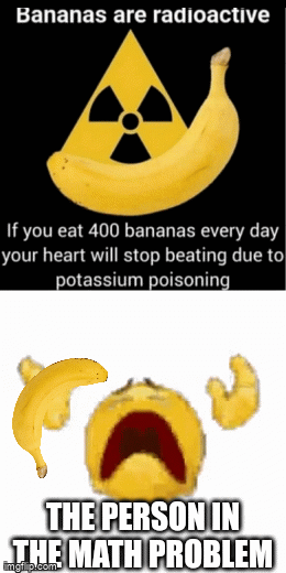 MATH PROBLEM OF RADIATION - Imgflip