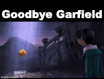 Bye Garfield - Imgflip
