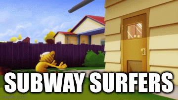 Subway surfers be like - Imgflip