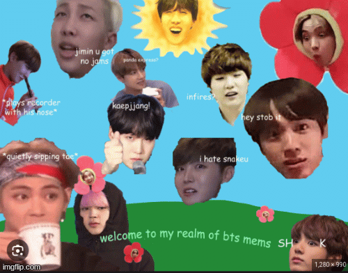 the world of bts - Imgflip
