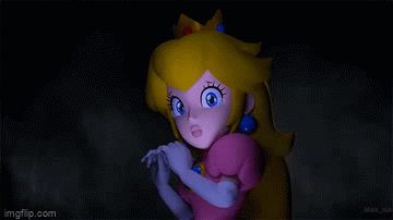Terrified Peach - Imgflip