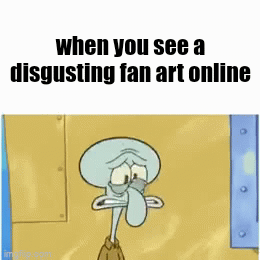 Squidward Erasing Brain - Imgflip