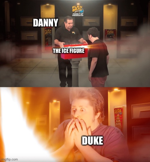 Phil Swift giving a gift - Imgflip