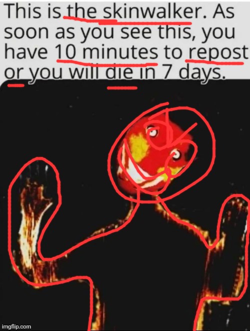 Skinwalker - Imgflip